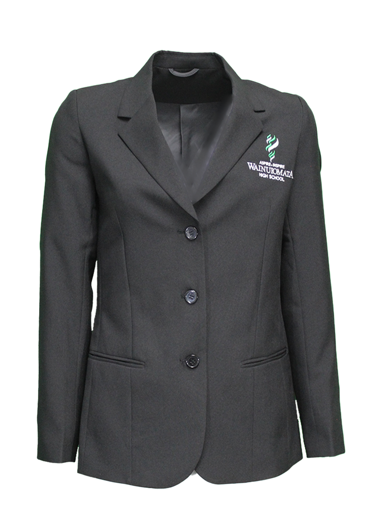 Wainuiomata High School Girls Blazer Black | Wainuiomata High School